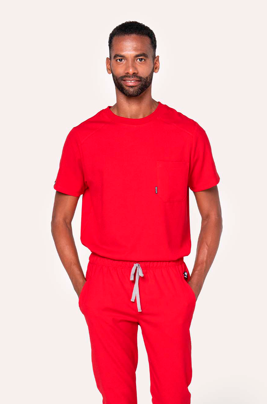 SPORT RED SCRUBS – WORK & CHILL UK